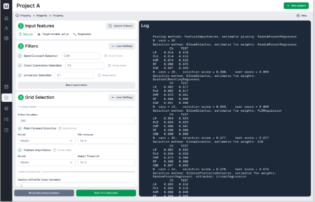 Features selection made easy with FAST by KodeFast - Kode